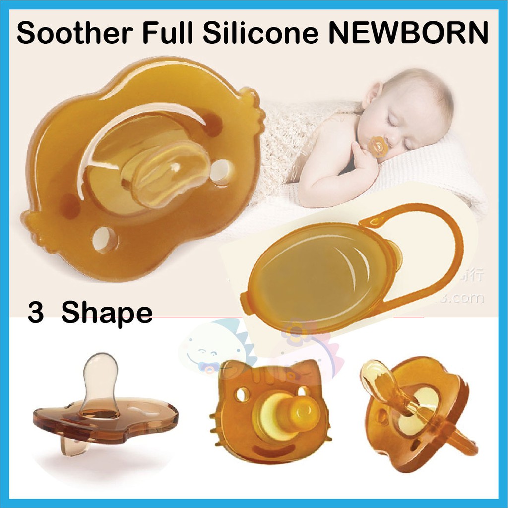 Cmbear Baby Soft Silicone Orthodontic Pacifier Soother Puting Kosong ...