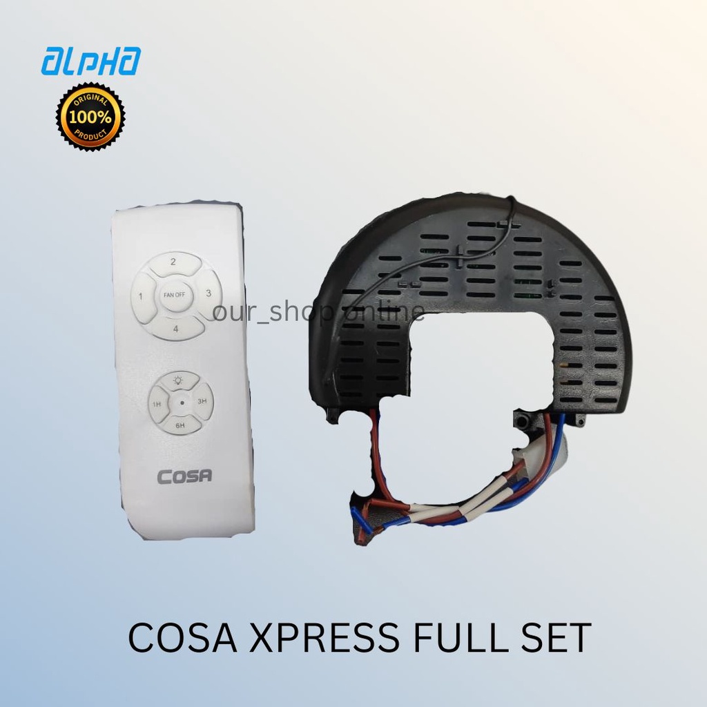 [ORIGINAL] ALPHA FAN PCB/RECEIVER ALPHA / COSA FAN (XPRESS) | Shopee Malaysia