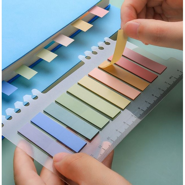 Index Bookmark Sticker Label Sticky Notes Set Transparent Colour ...