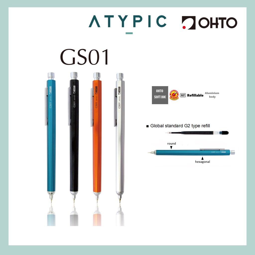Ohto Needle Point GS-01-S7 Ballpoint Pen | Shopee Malaysia