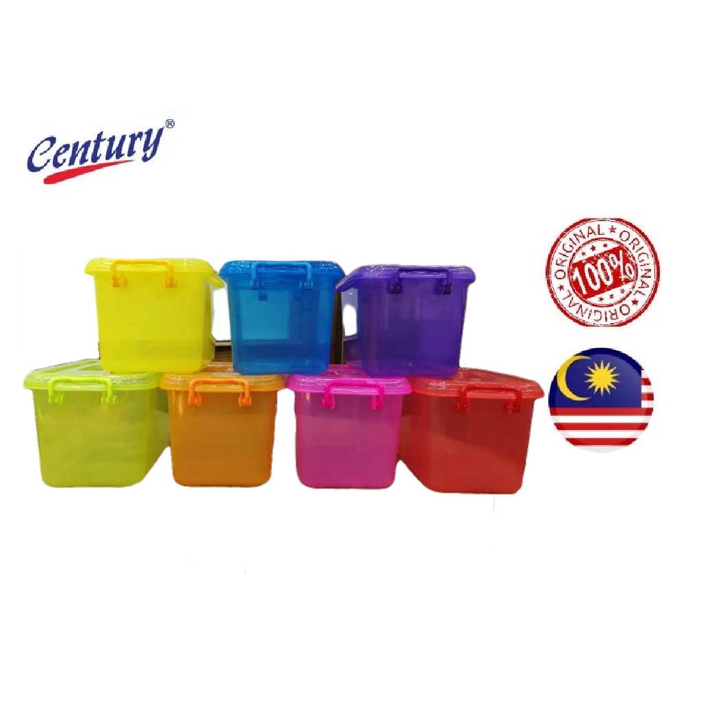 Century Mini Storage Box With Handle 10L Small Box Kotak Penyimpanan ...