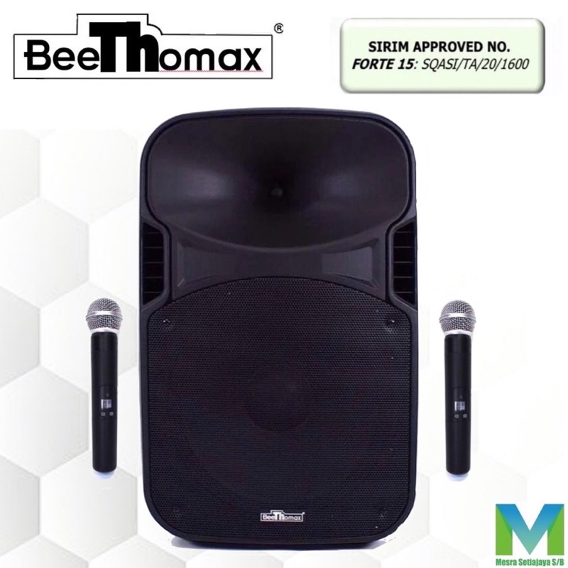 (Sirim Approved) BeeThomax Portable Speaker Bluetooh with MCMC (Dual ...
