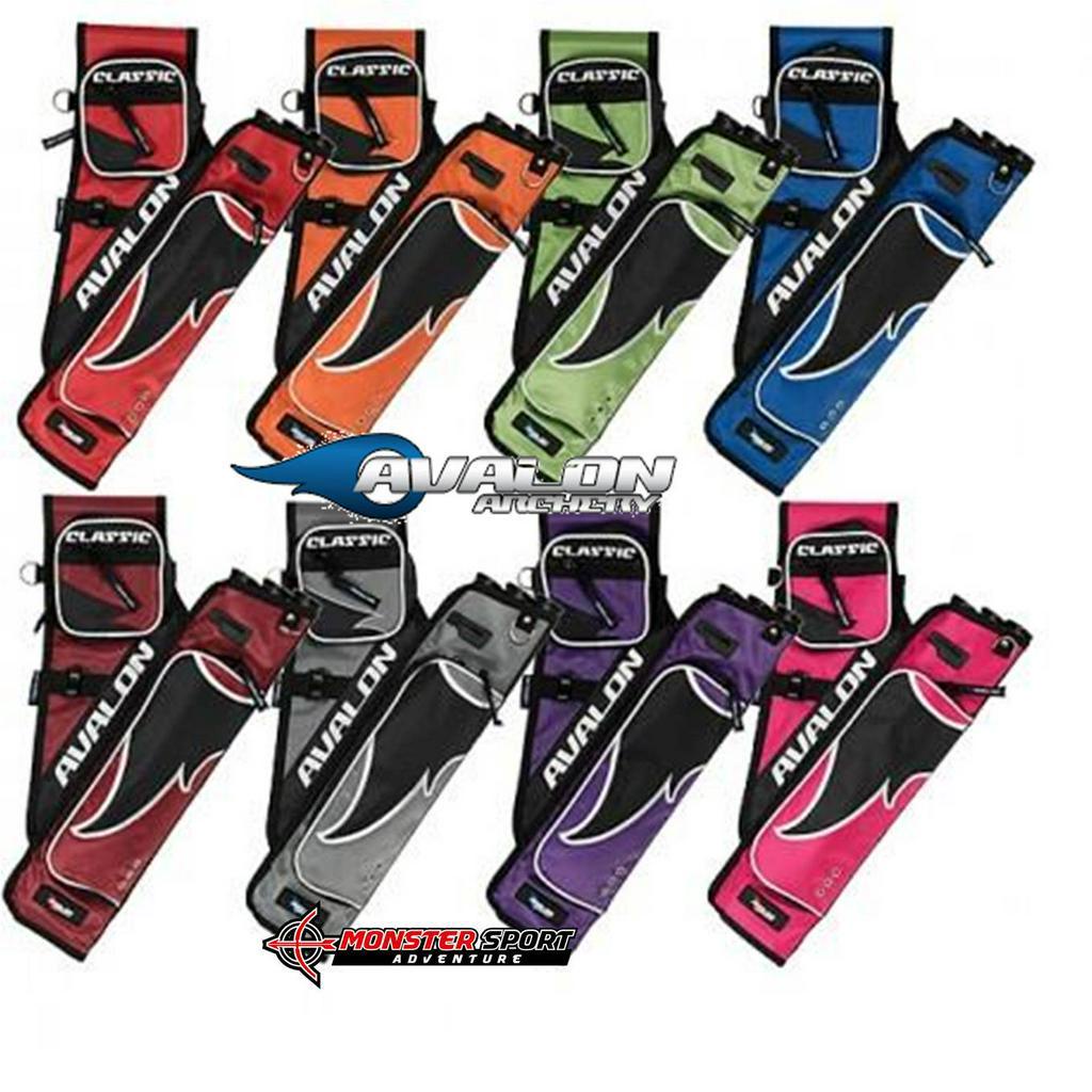 Archery Avalon Archery Classic Target Quiver 3 Tube - belt included ...