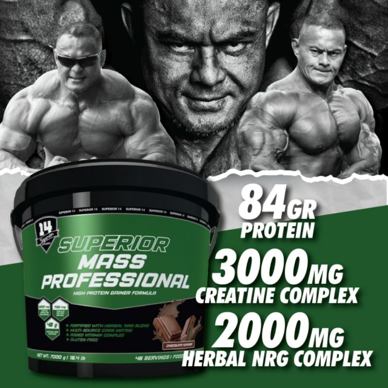 Superior Mass Professional All-In-One Mass Gainer [7KG] | Shopee Malaysia