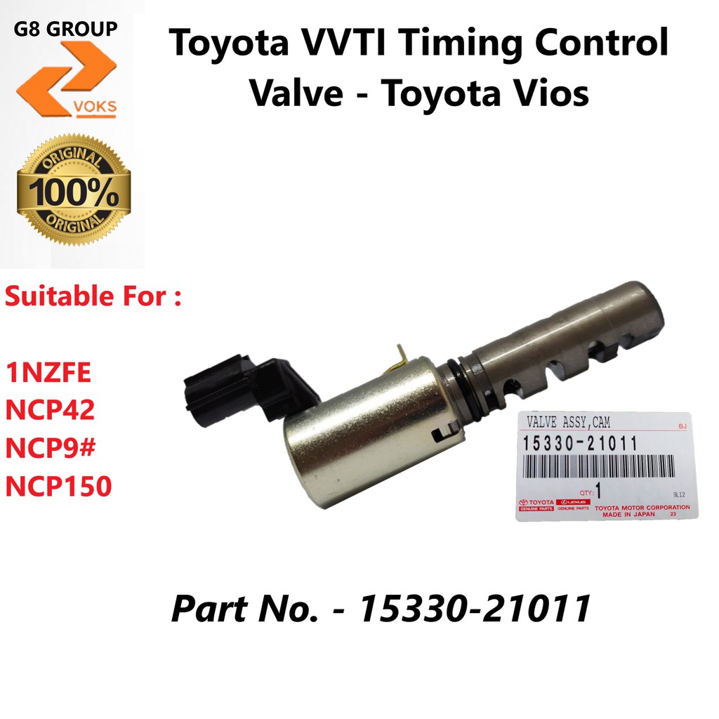 Toyota VVTI Timing Control Valve - Toyota Vios ( 15330-21011 ) | Shopee ...