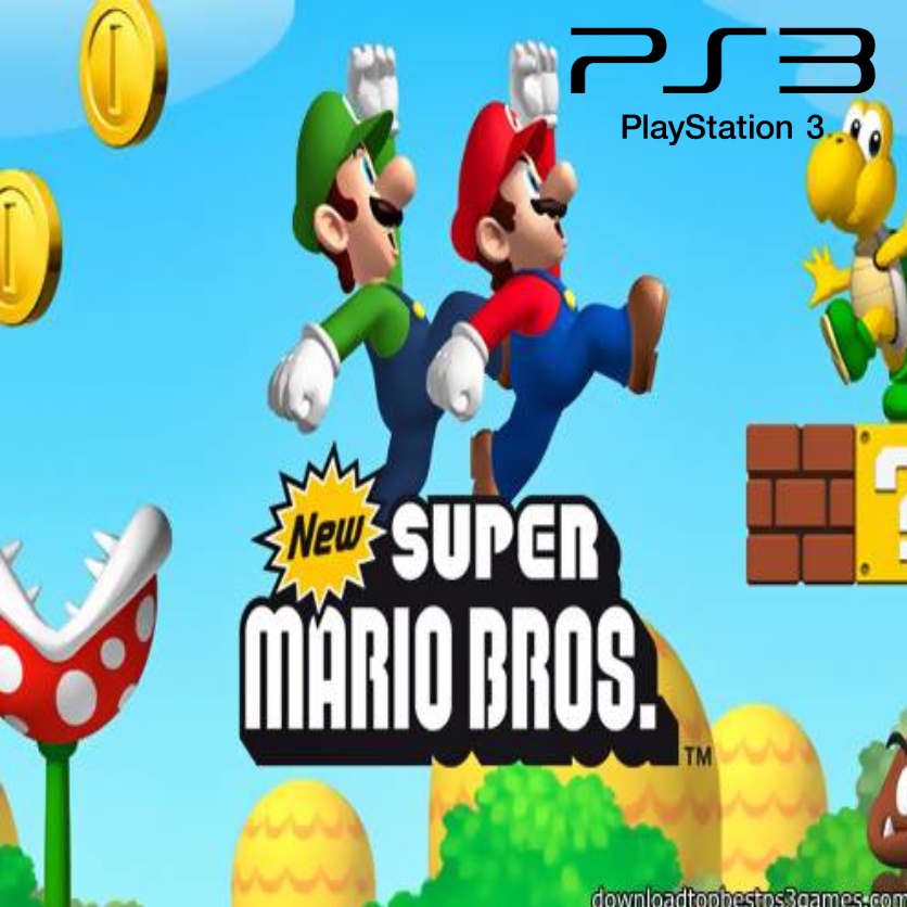 Ps3 Game Super Mario Bros hen/multiman 【Digital game】 | Shopee Malaysia