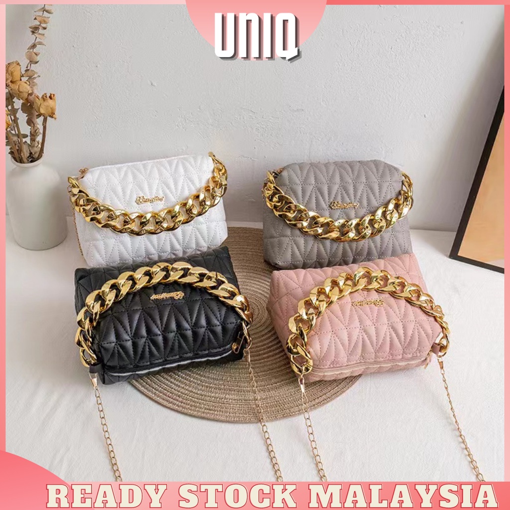 F30 READY STOCK UNIQ woman sling bag shoulder tote handbag | Shopee ...