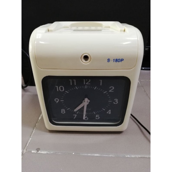 Punch card machine mesin punch attendance time recorder S-180P (2hand ...