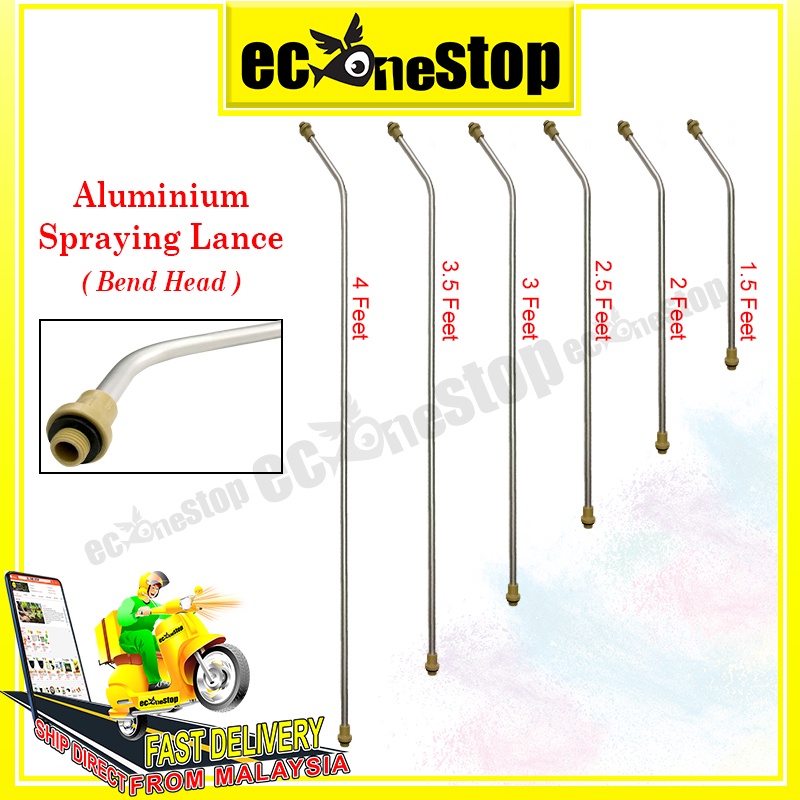 EC (1.5ft - 4ft) Batang Pam Racun Aluminium (Bent) / Aluminium Spraying ...