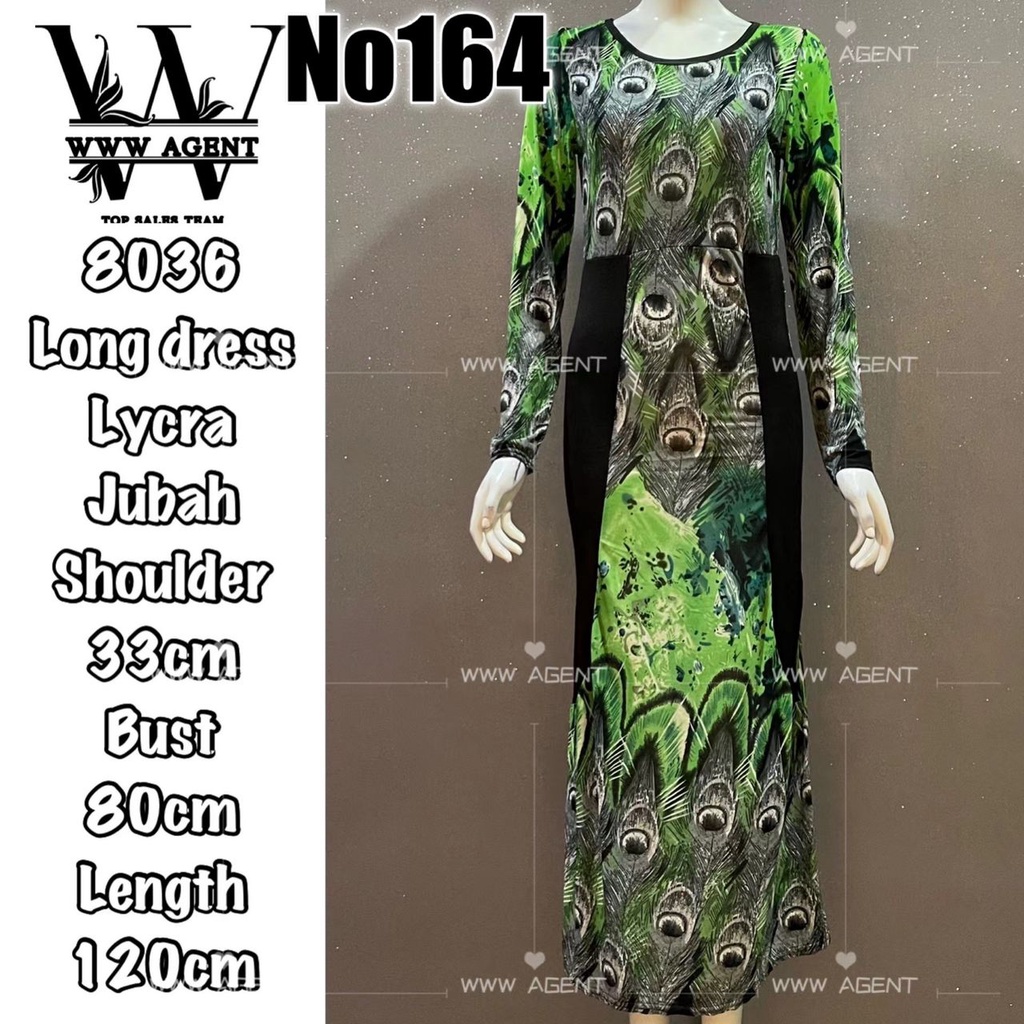 Promosi Rm6🔥Muslimah Corak Long Dress Jubah Lycra | Shopee Malaysia