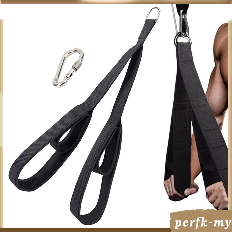 Tricep Rope Pull Down Pulley System Overhead Pull Back Comfortable ...