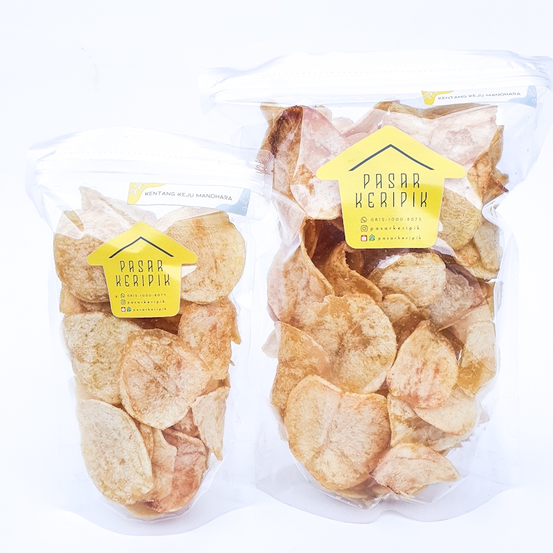 Manohara Cheese Potato Chips Bandung Chip Market | Shopee Malaysia