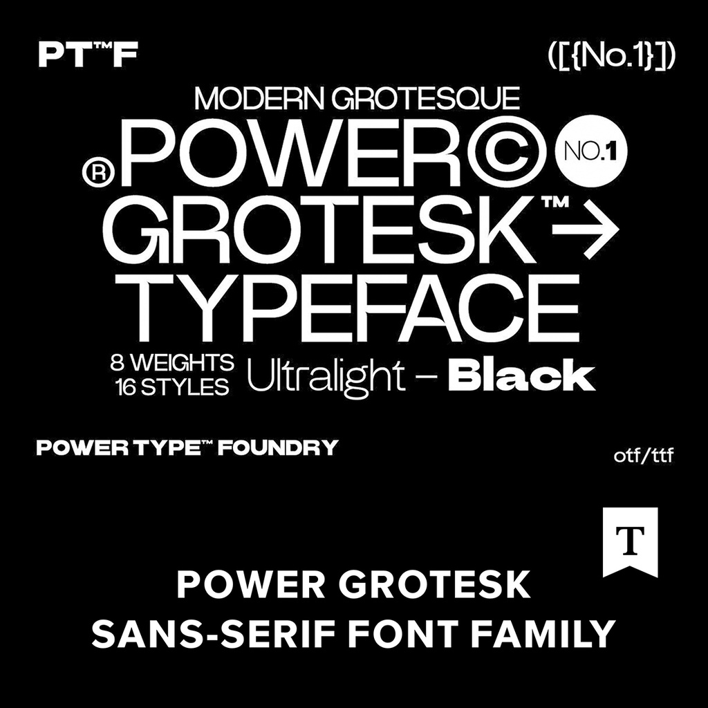 [Font] 16 Modern Minimalist Grotesque Style Non-Lined English Layout ...