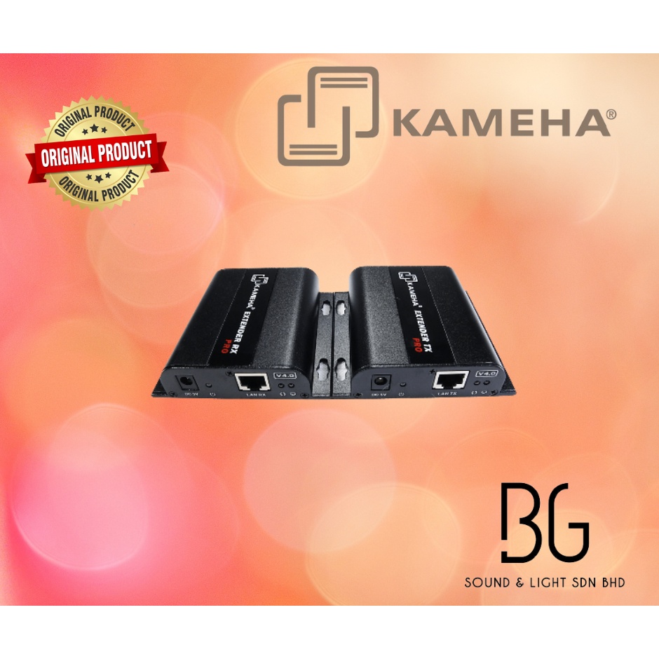 KA041PRO HDMI EXTENDER 100M WITH IR HDbitT – KAMEHA (IMPROVED) | Shopee ...