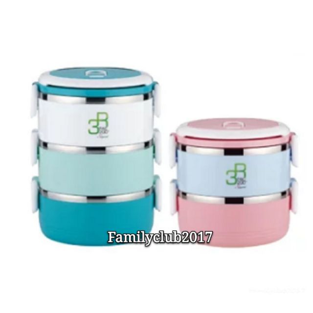 La Gourmet 2 Tier / 3 Tier Lunch Box/Lunch Carrier New Millennium ...