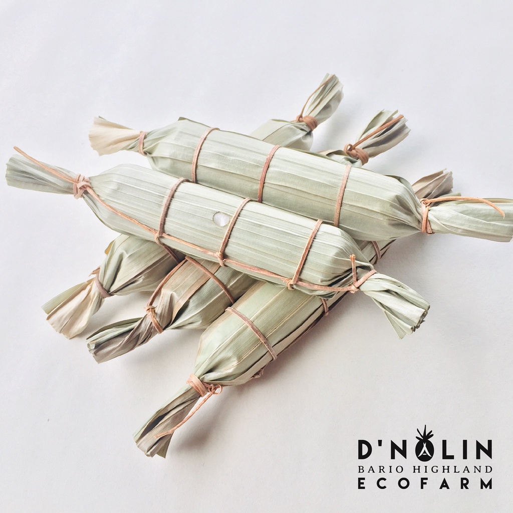 Bario Spring Salt (Leaf Wrapped) Garam Bukit Bario - Small 50g | Shopee ...