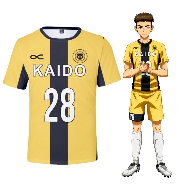Ao Ashi Cosplay Costume KAIDO Football Jersey Sportswear Ashito Aoi ...