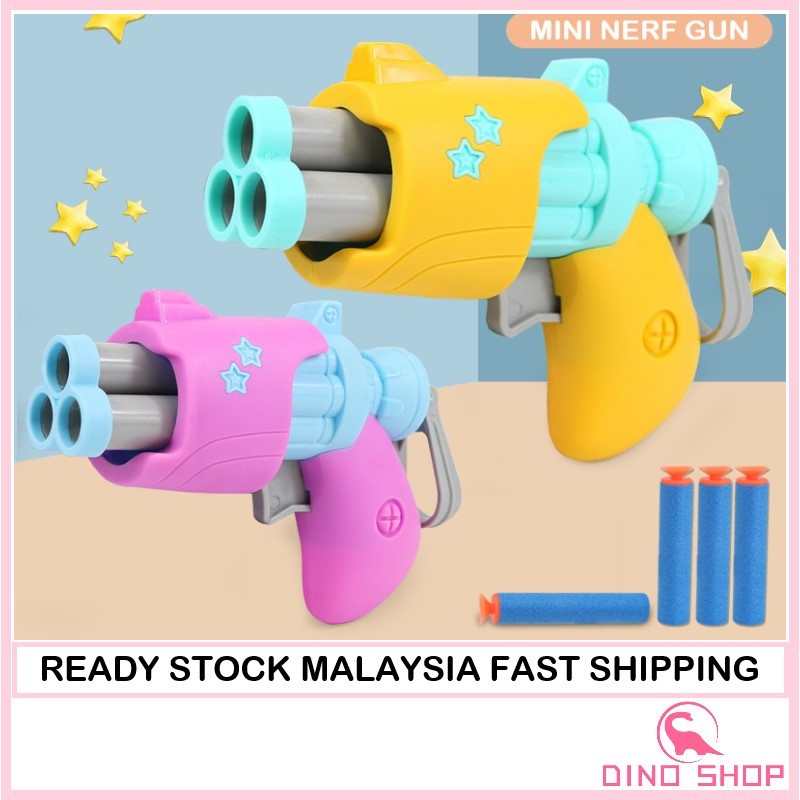 Soft Bullet Gun Blaster Toy Mini Gun Toys Mainan Pistol Eva Blaster ...