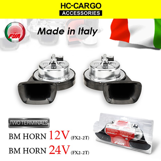FISA Extra BM Horn Car Horn Motorcycle Horn 12V / 24V MADE IN ITALY ...