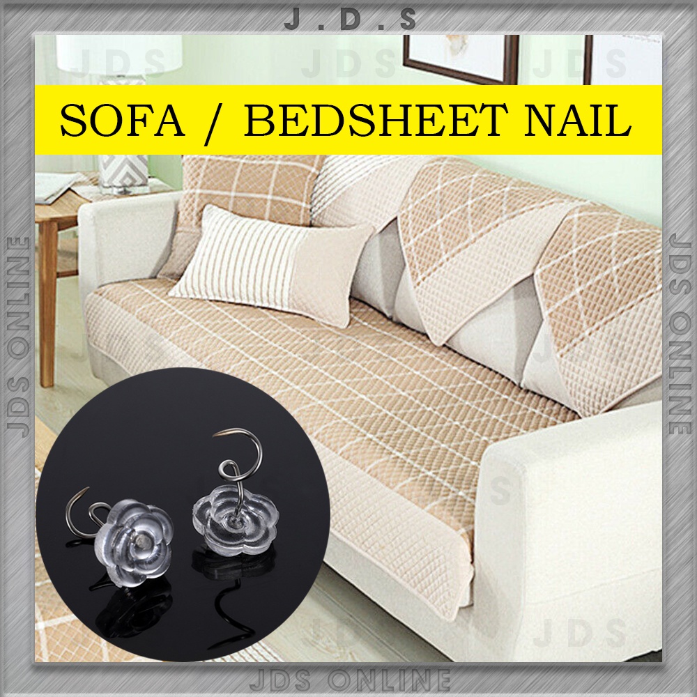 High Quality Clear Heads Twist Pin Reusable Fixed Nail for Non Slip ...