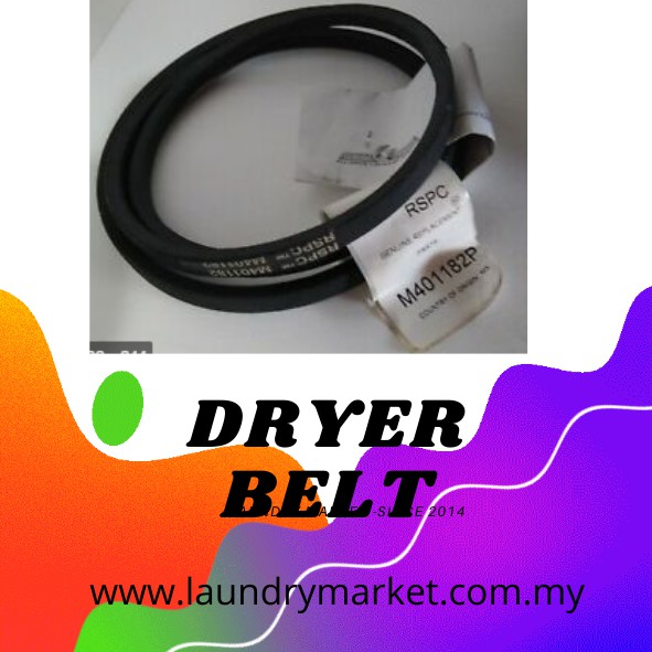 SPEED QUEEN HUEBSCH DRYER BELT M401182P | Shopee Malaysia