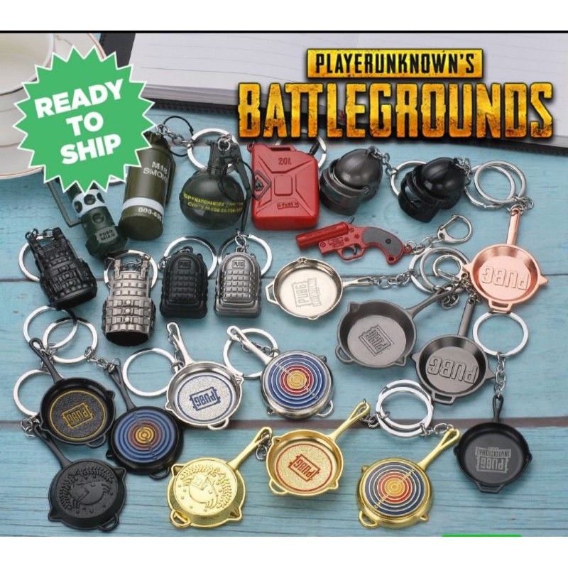 PUBG Helmet Keychain | Shopee Malaysia