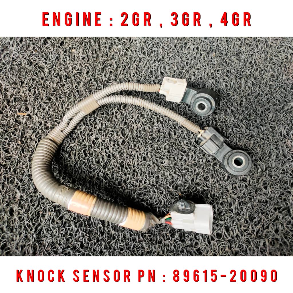 🇯🇵🇯🇵 Toyota Mark X GRX120 GRX121 Lexus IS250 IS350 GSE20 Knock Sensor Engine : 2GR 3GR 4GR ...