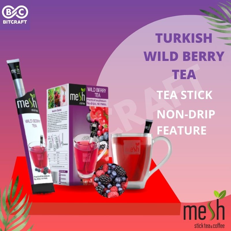 Mesh Wild Berry Tea Stick Imported From Turkey Fruit Tea Strawberry ...