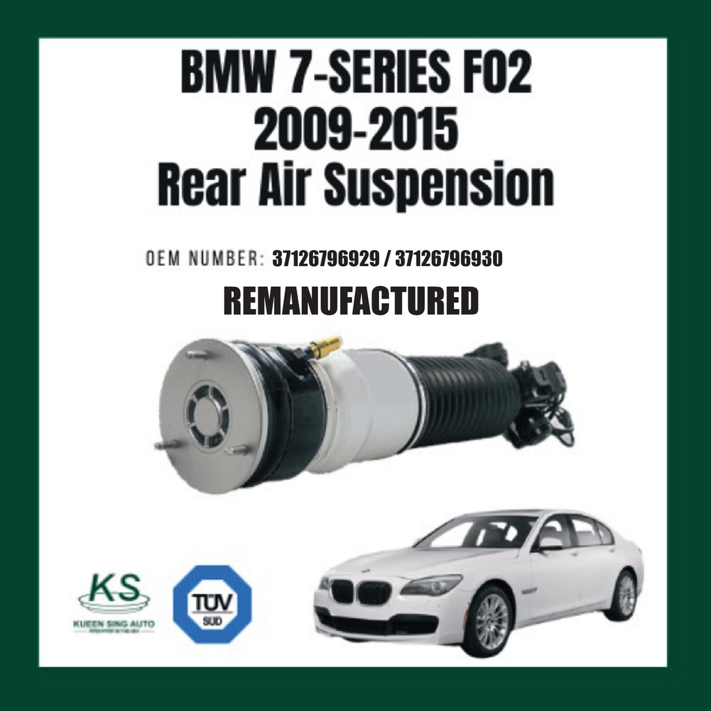 Rear Air Shock Absorber Air Suspension Auto Suspension System for BMW 7 ...