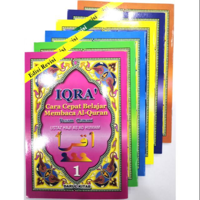 Iqra' Set Edisi Lengkap 1-6 (Rumi) | Shopee Malaysia