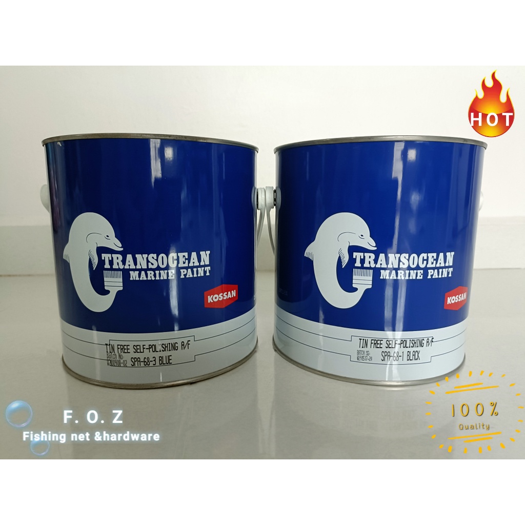 1L & 2.5L KOSSAN Tin Free Self-Polishing Antifouling Paint Transocean ...