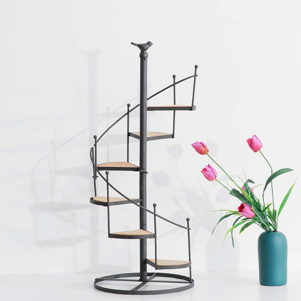 Multilayer Stair Shape Iron Plant Stand Rack Succulent Plants Shelf ...