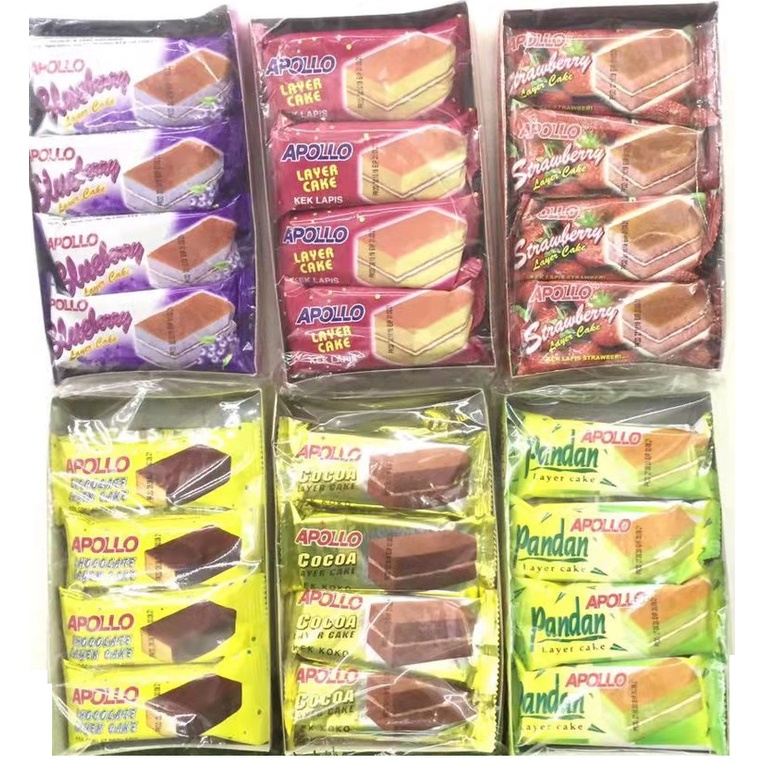 APOLLO LAYER CAKE 8'S x 18G | Shopee Malaysia