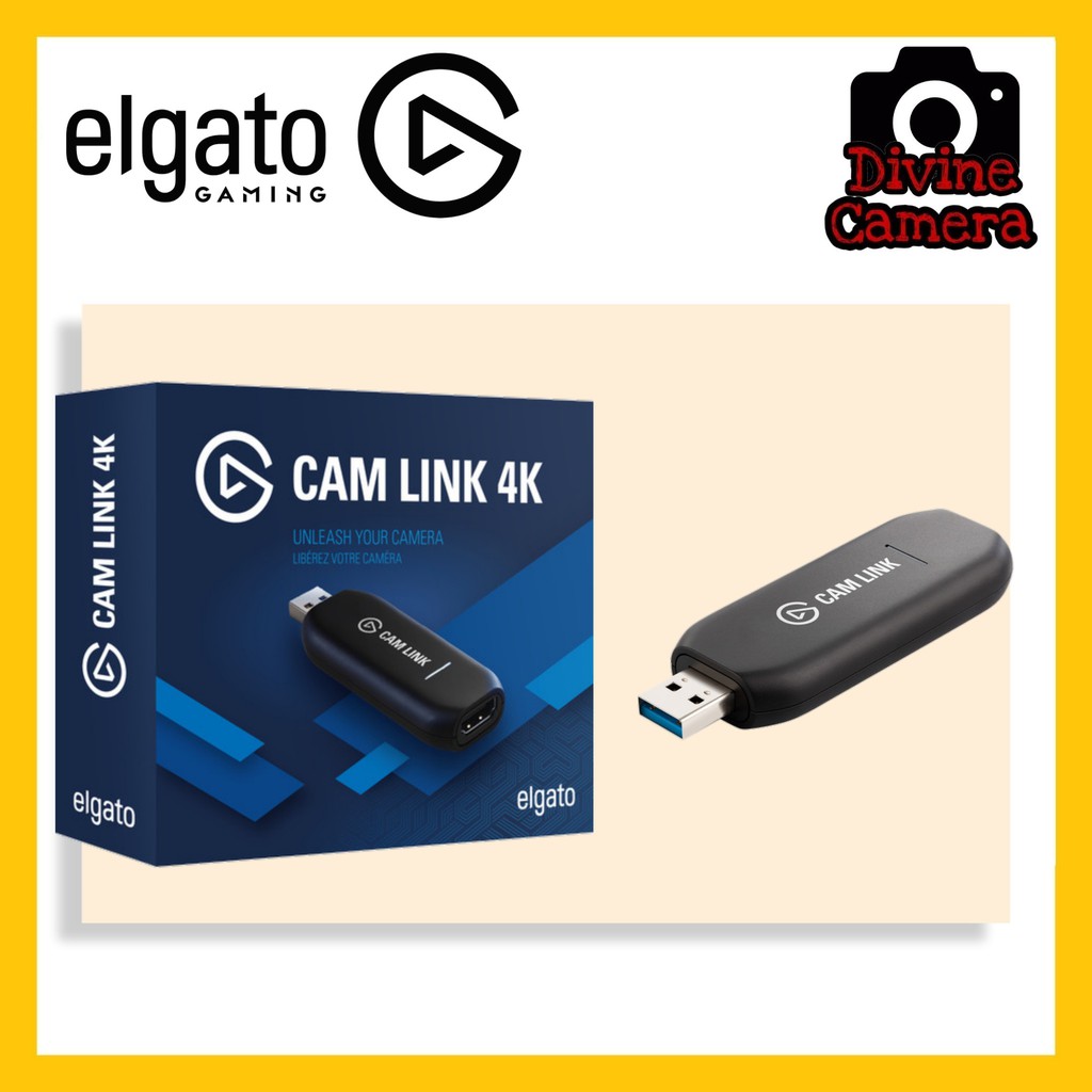 Corsair ELGATO CamLink 4K 1080p 60FPS or even up to 4K at 30 FPS Cam ...