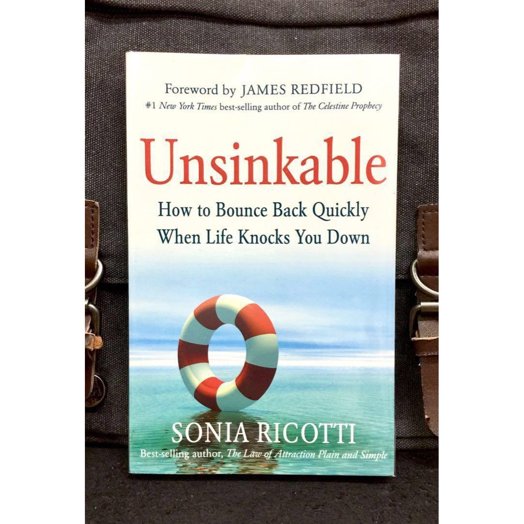 Sonia Ricotti : 《UNSINKABLE》: How to Bounce Back Quickly When Life Knocks You Down | Shopee Malaysia