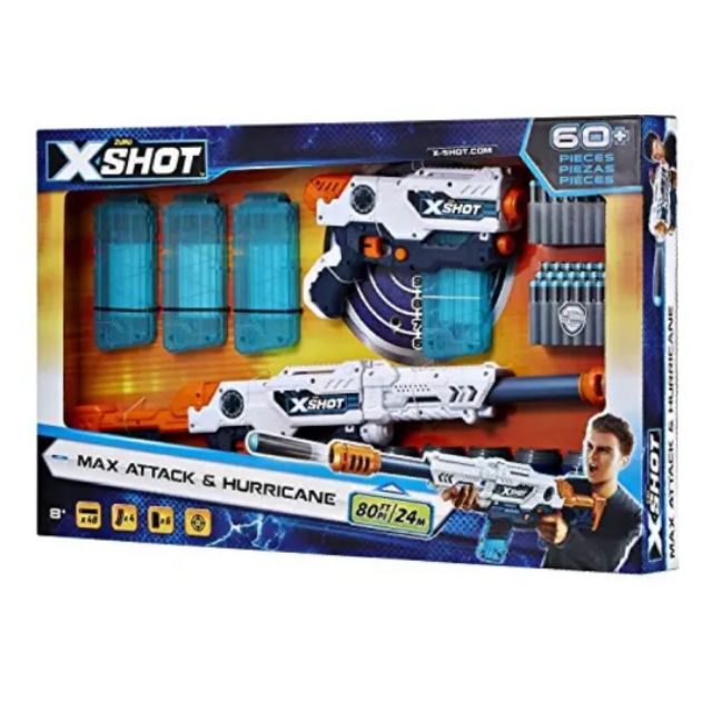 36123 ORIGINAL ZURU X-SHOT MAX ATTACK/HURRICANE | Shopee Malaysia