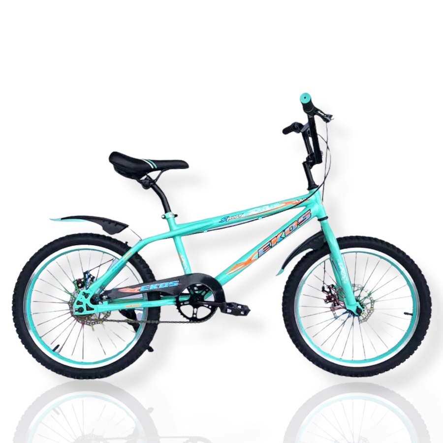EKOS-2075 20" BMX Bike Front Back Disc Break Kid Bicycle BMX Basikal ...