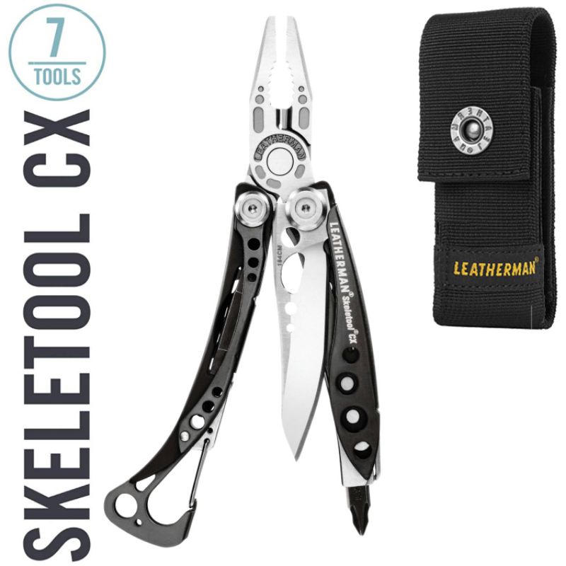 LEATHERMAN SKELETOOL CX WITH NYLON SHEATH - ORIGINAL MADE IN USA ...