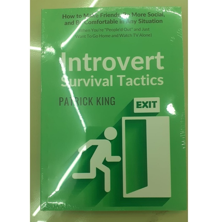 Introvert Survival Tactics by Patrick King (Hardcover) | Shopee Malaysia