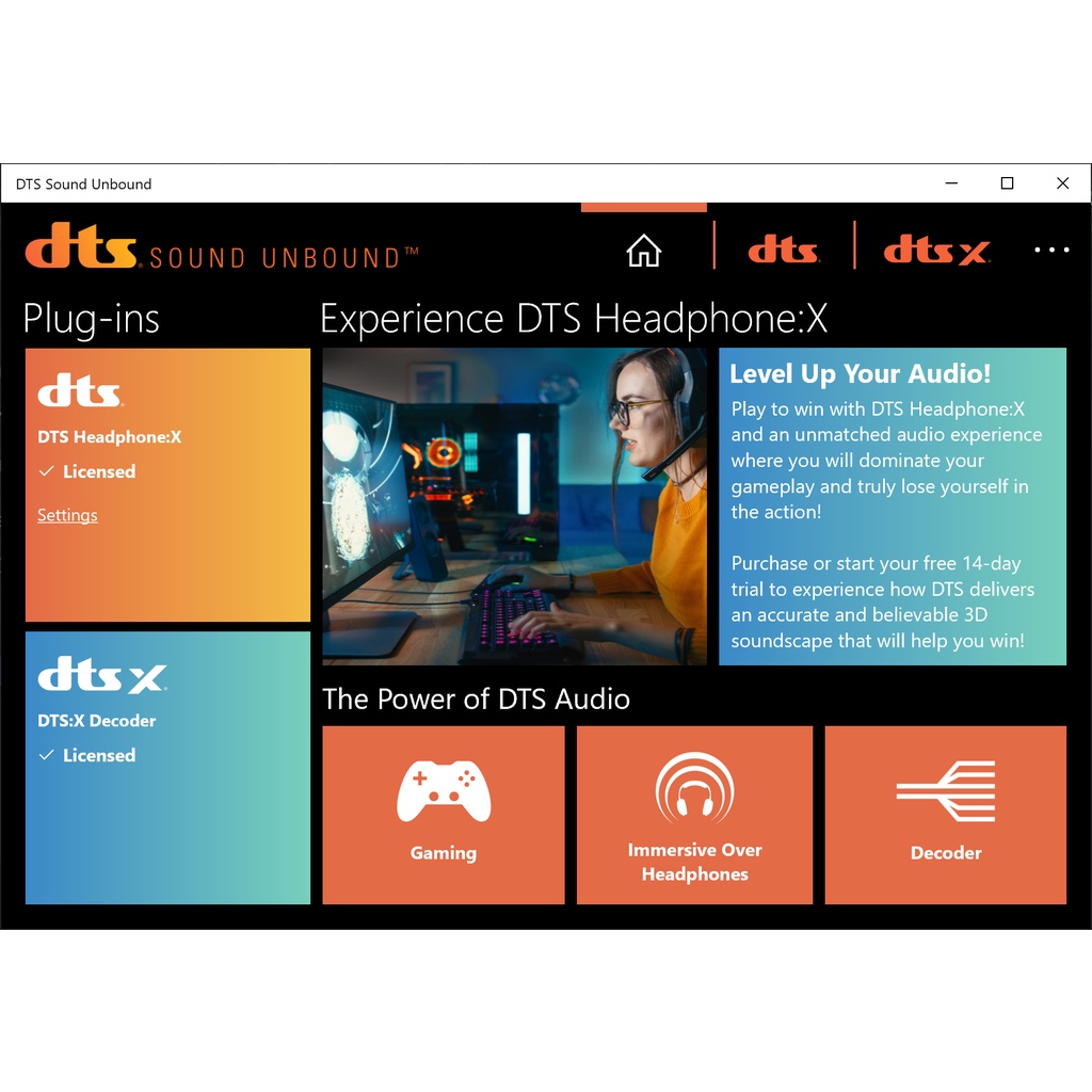 DTS Sound Unbound (DTS Headphone: X and DTS: X Decoder) | Shopee Malaysia