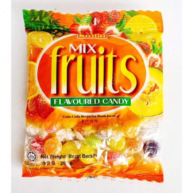 Rinda Candy 200g - Buttermint / Cola / Pineapple / Fruit flavoured ...