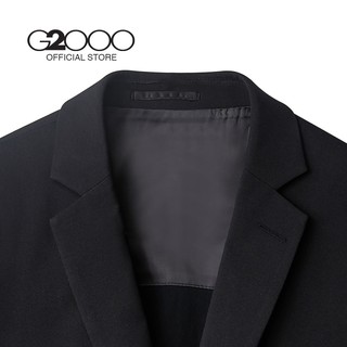 G2000 Men Polyester Black Color Suit Set Slim Fit (Blazer 00110001 ...
