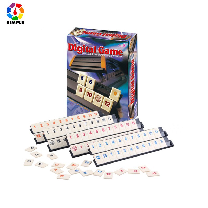 Rummikub Rummy Digital Card Board Game Puzzle Family Party Parent-child ...
