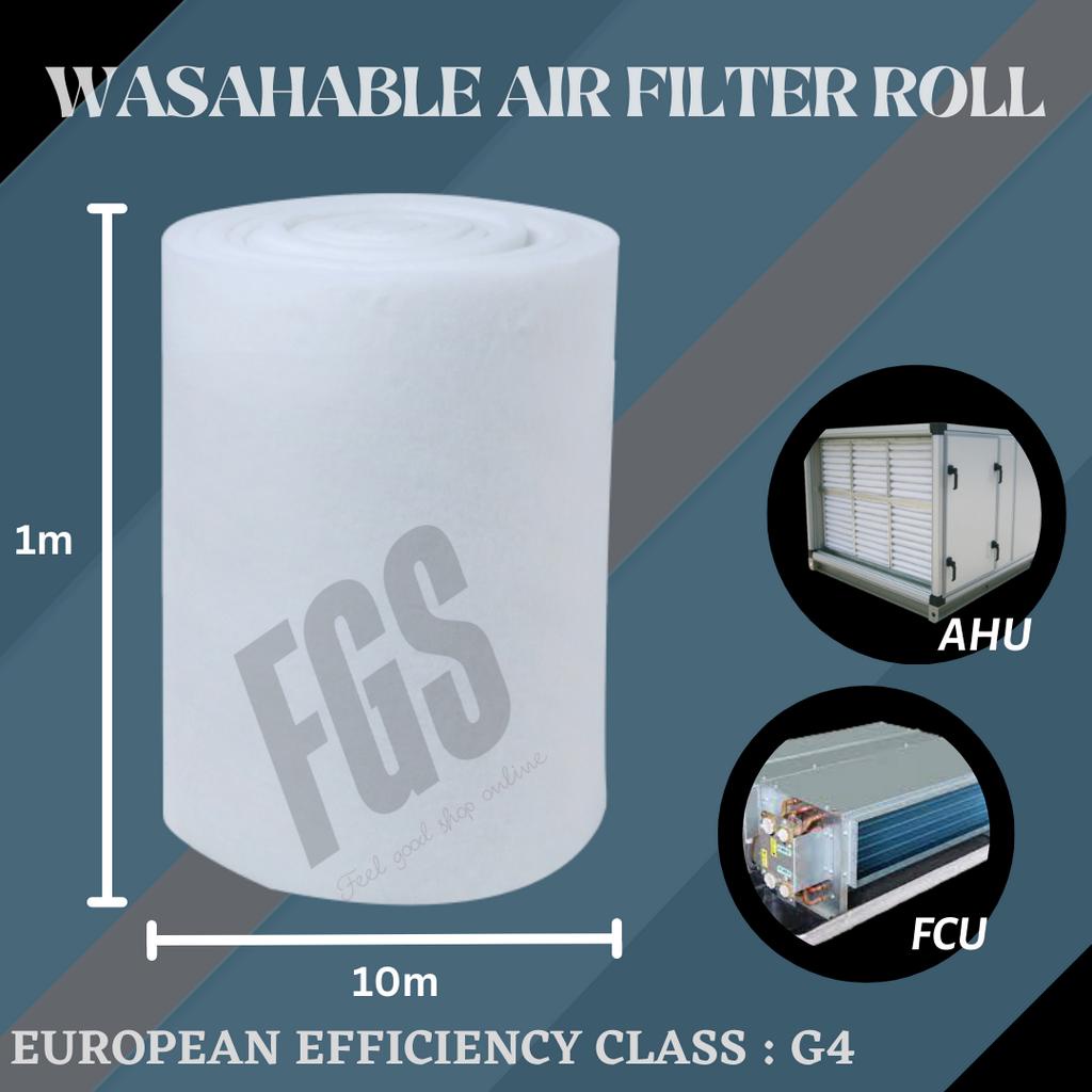 1M x 10M PRIMARY FILTER ROLL AHU FCU HVAC AIR FILTER/FILTER MEDIA ROLL ...