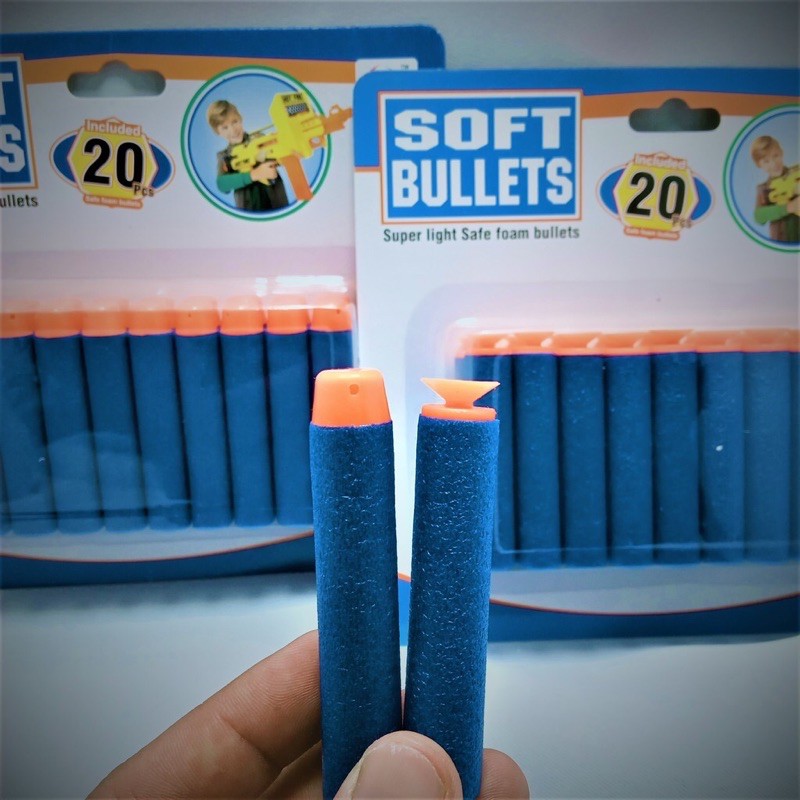 🔥READY STOCK🔥Blue Super Light Safe Foam Bullets(Cup/Dart) | Shopee Malaysia