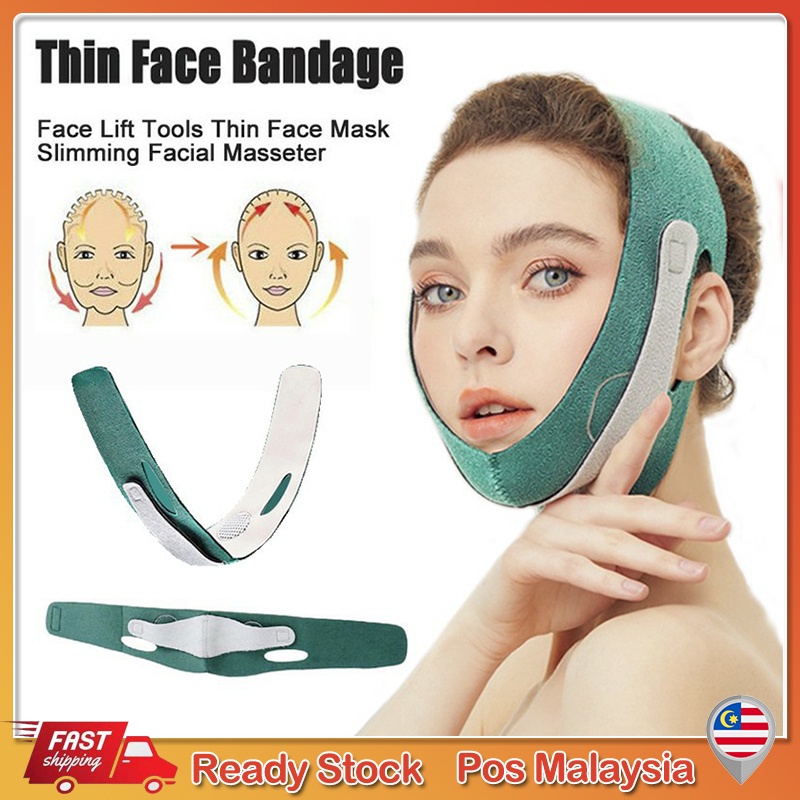 V Shape Thin Face Lift Massage Face Slimming Mask Massage Tool Anti ...