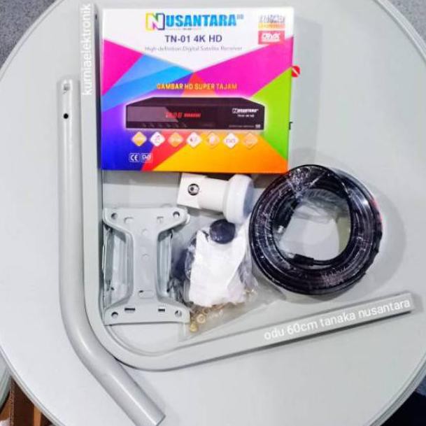 Odu mini satellite dish 60cm tanaka nusantara receiver package (CODE ...