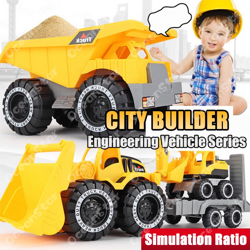 Oceanstar 2 in 1 Large Lori Angkut Jenkaut Jentolak Main Budak Lelaki ...