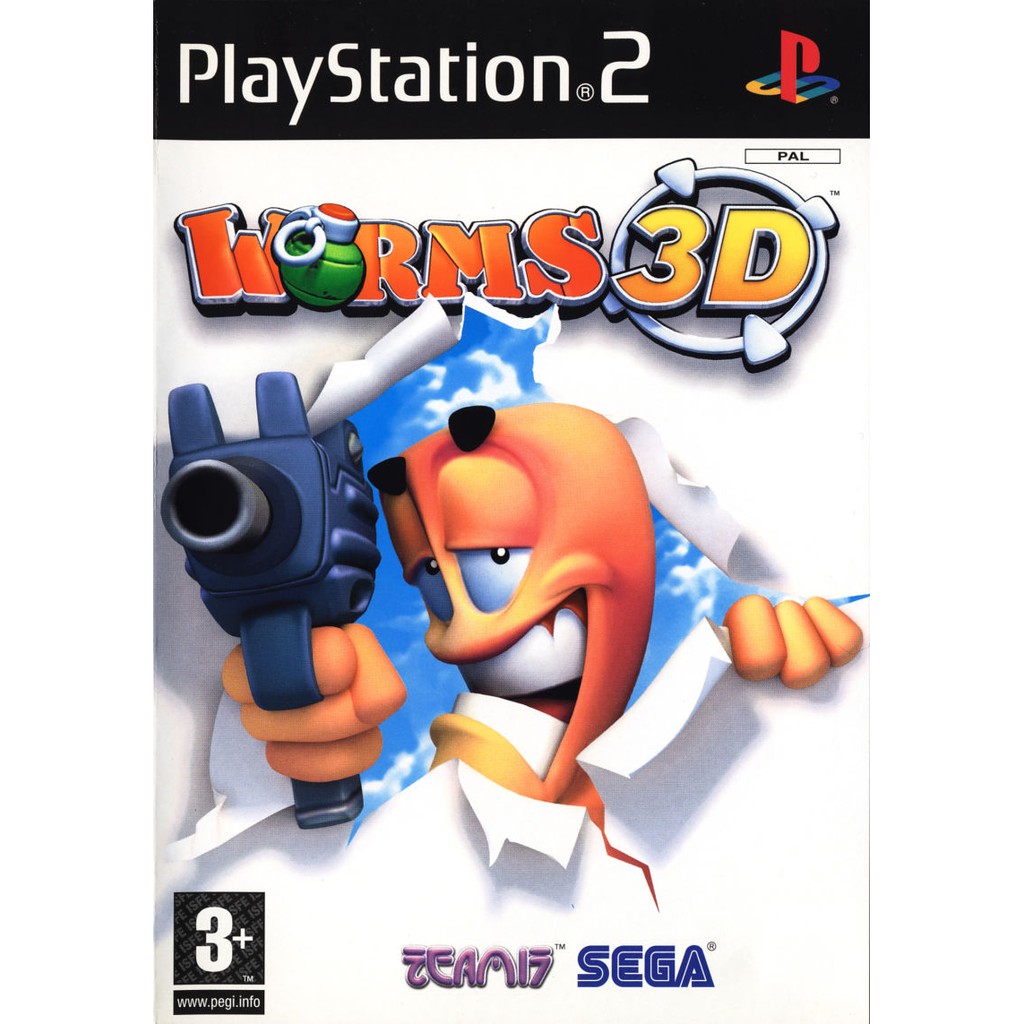 PS2 Games Collection WORMS 3D Offline | Shopee Malaysia