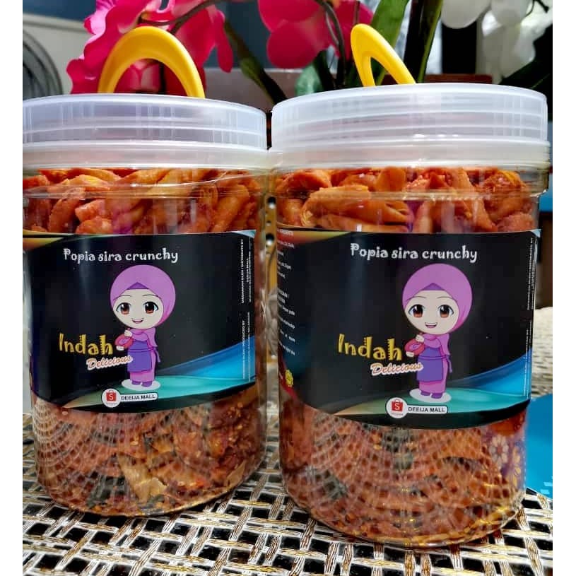 POPIA SIRA CRUNCHY MANIS - BOTOL/450 gram (New packaging) | Shopee Malaysia
